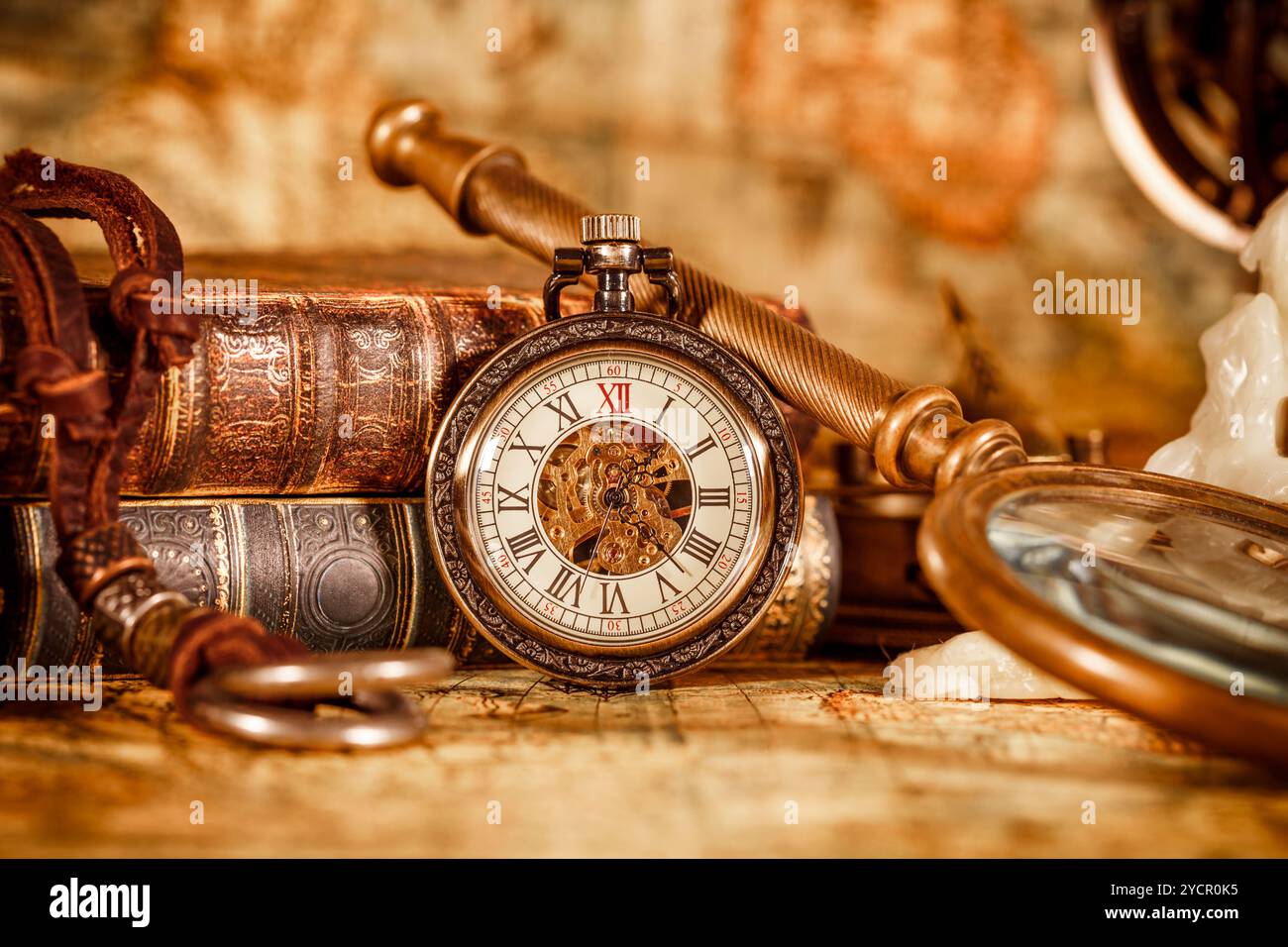 Vintage pocket watch Stock Photo - Alamy