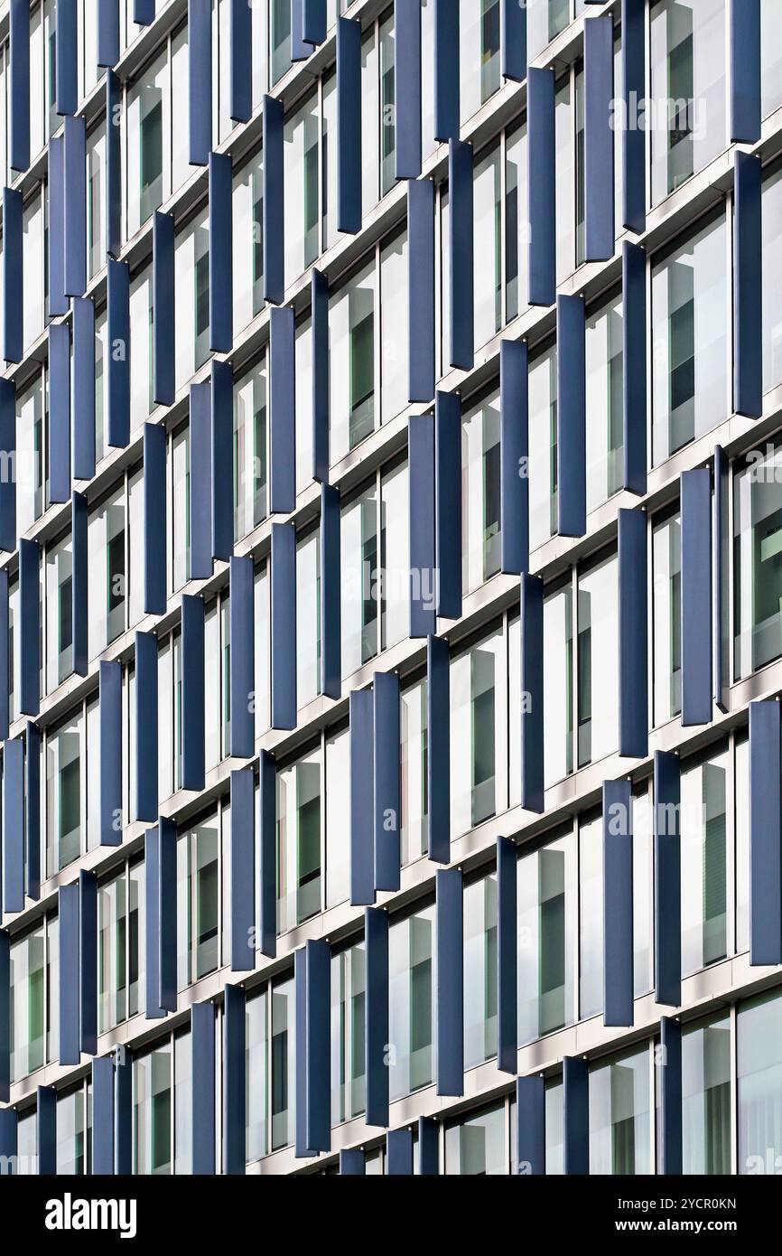 Blue fin building hi-res stock photography and images - Alamy