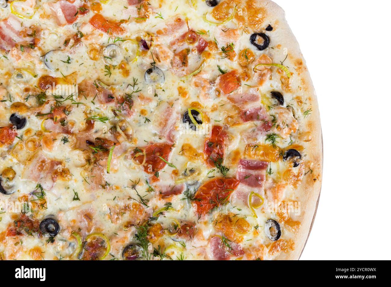 Fresh hot fast food slices of pizza Stock Photo - Alamy