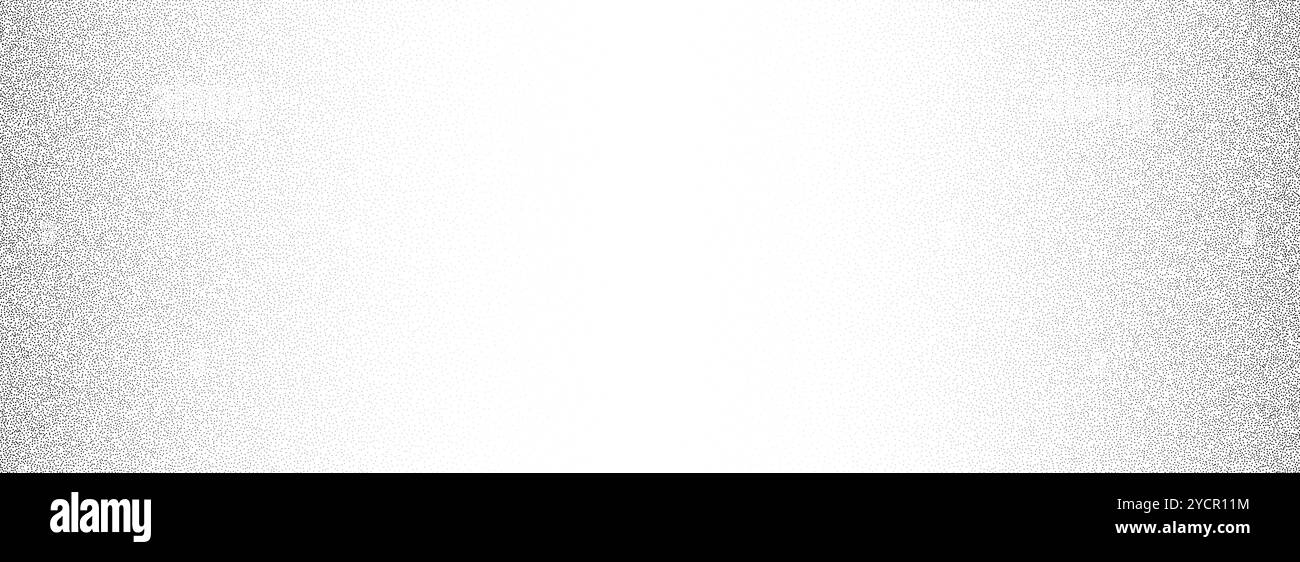 Stippled gradient texture. Fading grain dotted background. Spray grunge ...