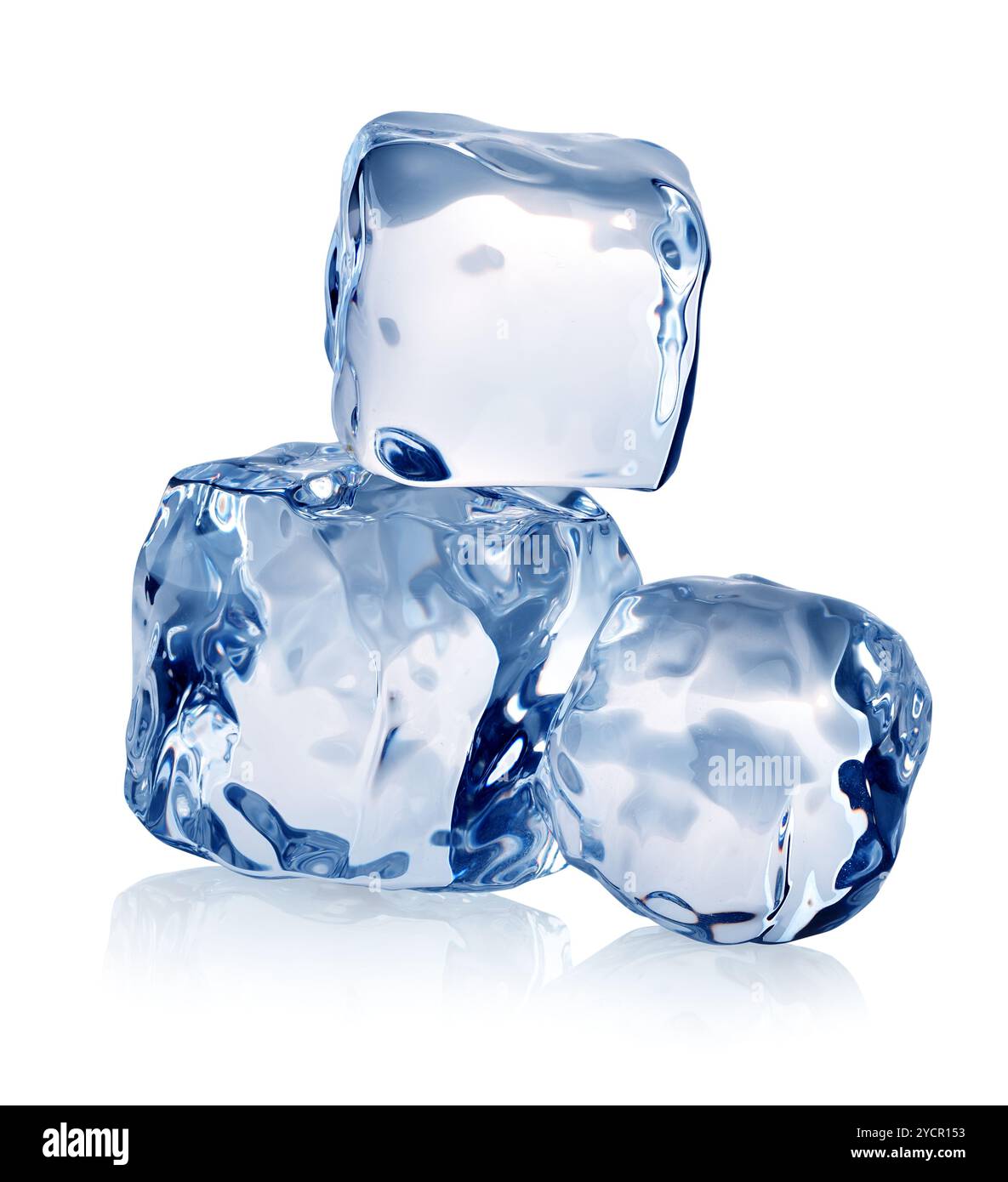 Tree blocks of ice Stock Photo - Alamy