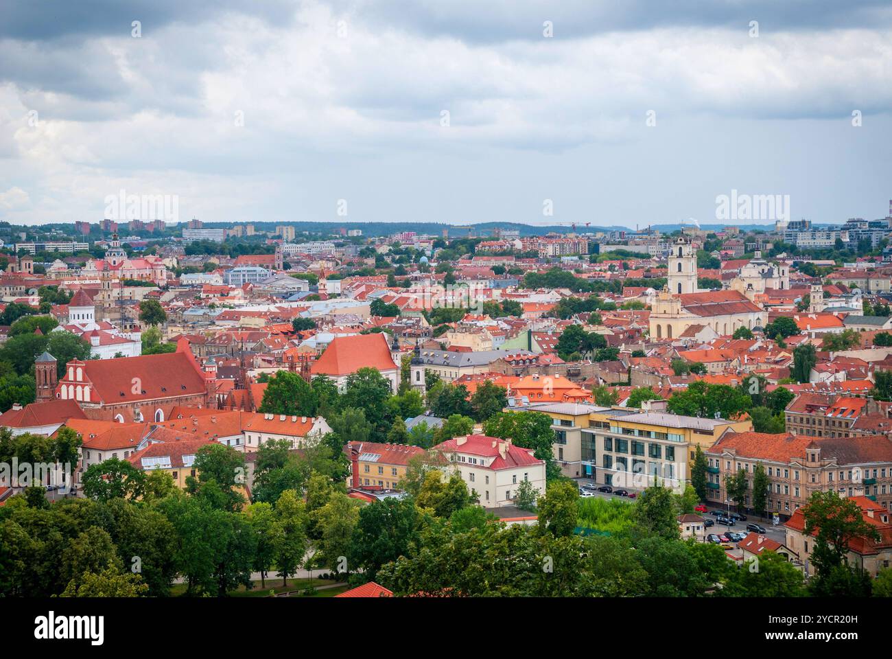 Vilnius lithuania city skyline hi-res stock photography and images - Alamy
