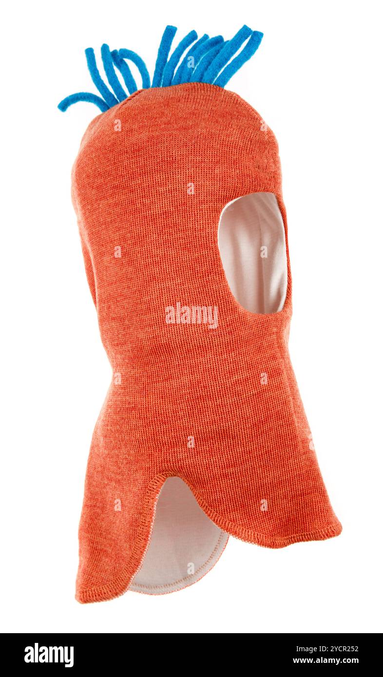 Children hat helmet One Hole Ski Mask Stock Photo - Alamy