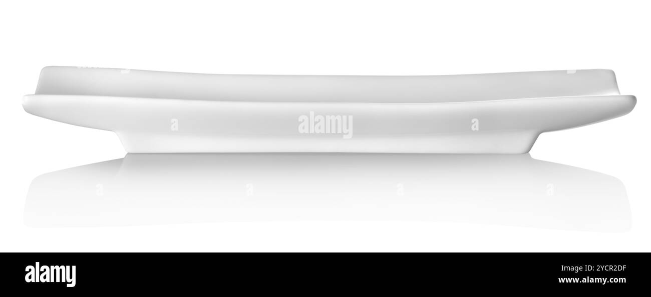 Rectangular plate isolated Stock Photo - Alamy