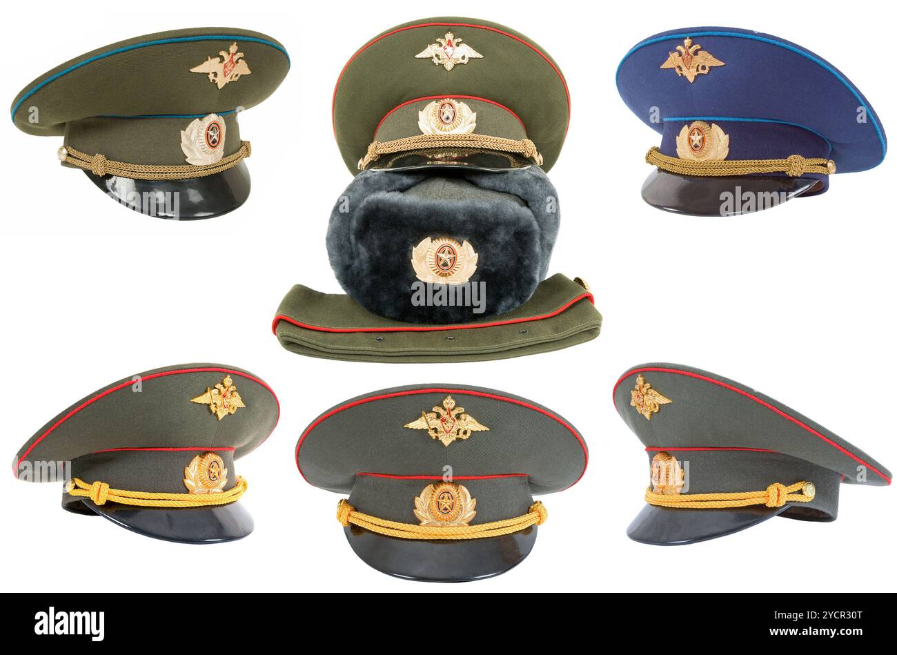 Russian army officers Cut Out Stock Images & Pictures - Alamy