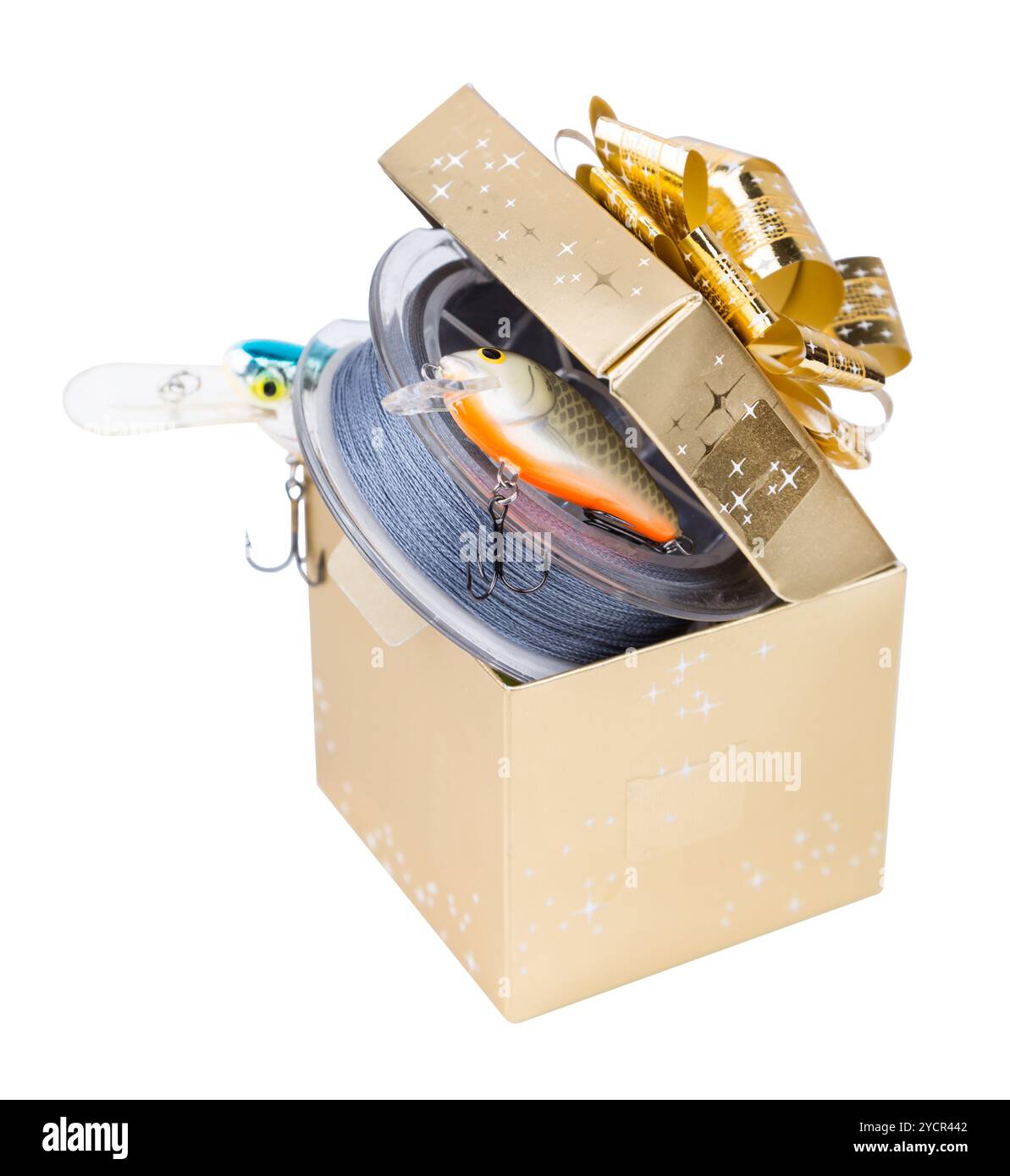Plastic fishing box artificial Cut Out Stock Images & Pictures - Alamy