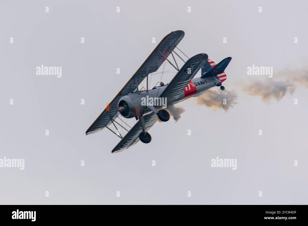 Boeing-Stearman Model 75 at Sanicole Air Show 2024 in Hechtel-Eksel ...