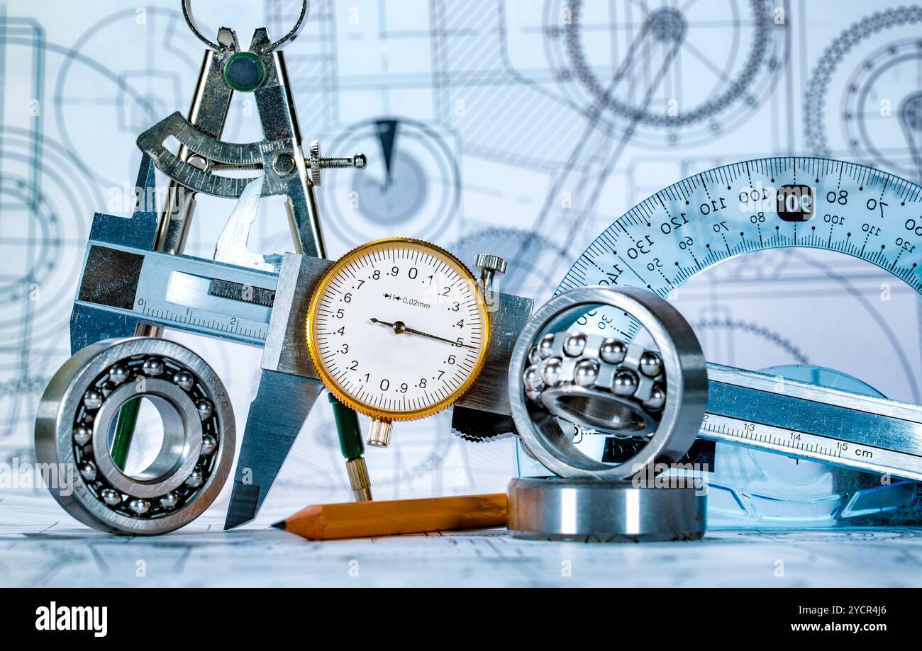 Drawing tools science hi-res stock photography and images - Alamy