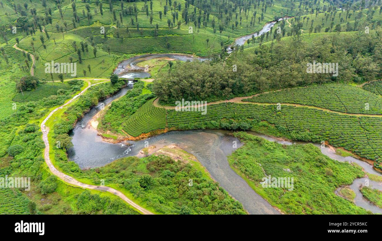 India drone hi-res stock photography and images - Alamy