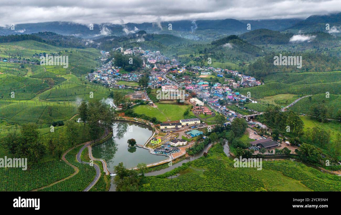 India drone hi-res stock photography and images - Alamy