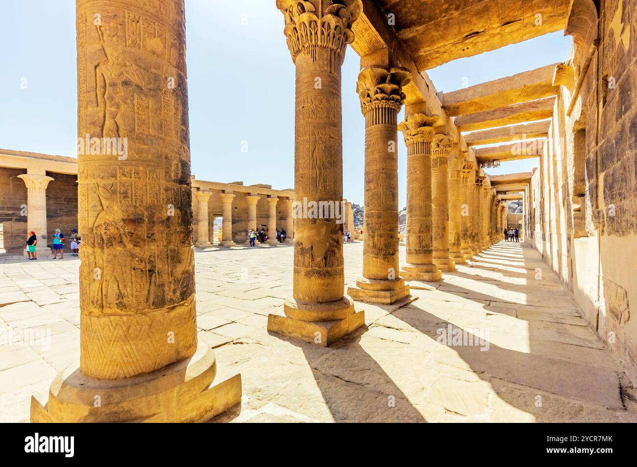 Temple of Philae, Aswan, Egypt Stock Photo - Alamy