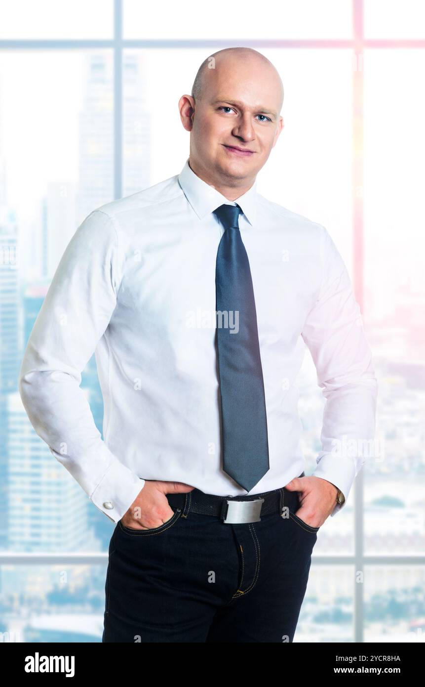 Business man portrait Stock Photo - Alamy