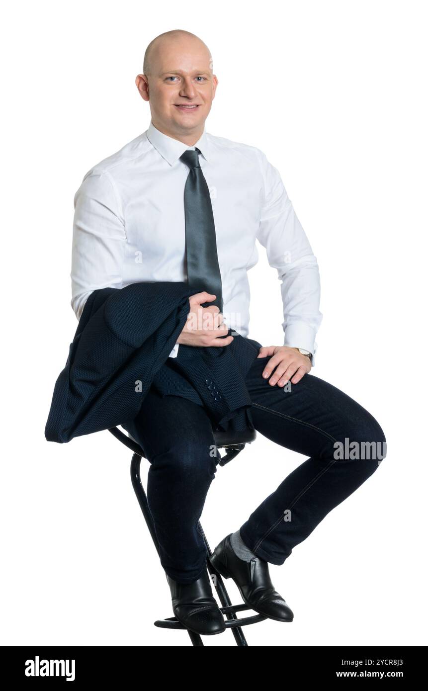 Male business executive looking camera hi-res stock photography and ...