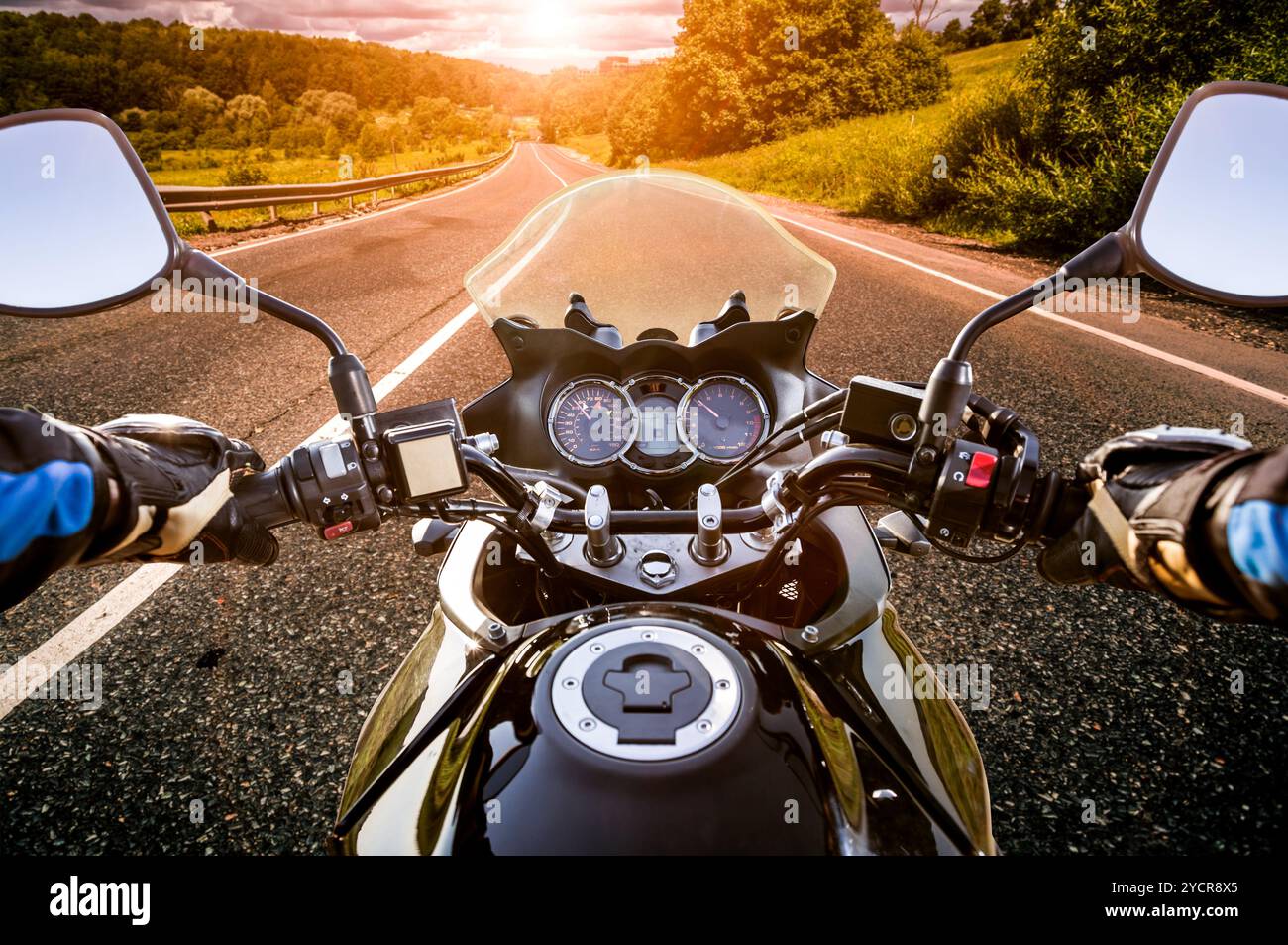 Person motorcycle hi-res stock photography and images - Alamy
