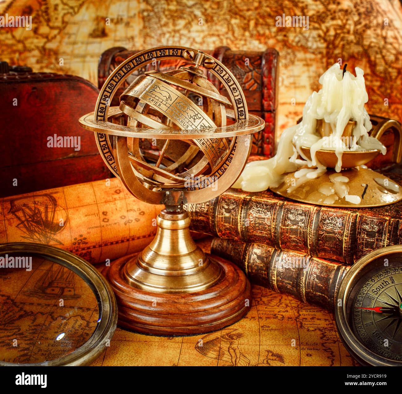 Vintage still life Stock Photo - Alamy