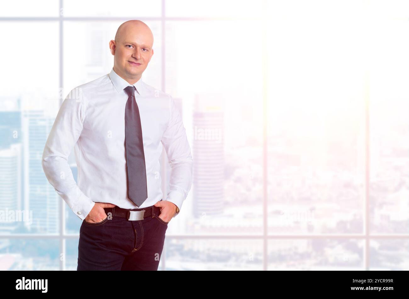 Business man portrait Stock Photo - Alamy