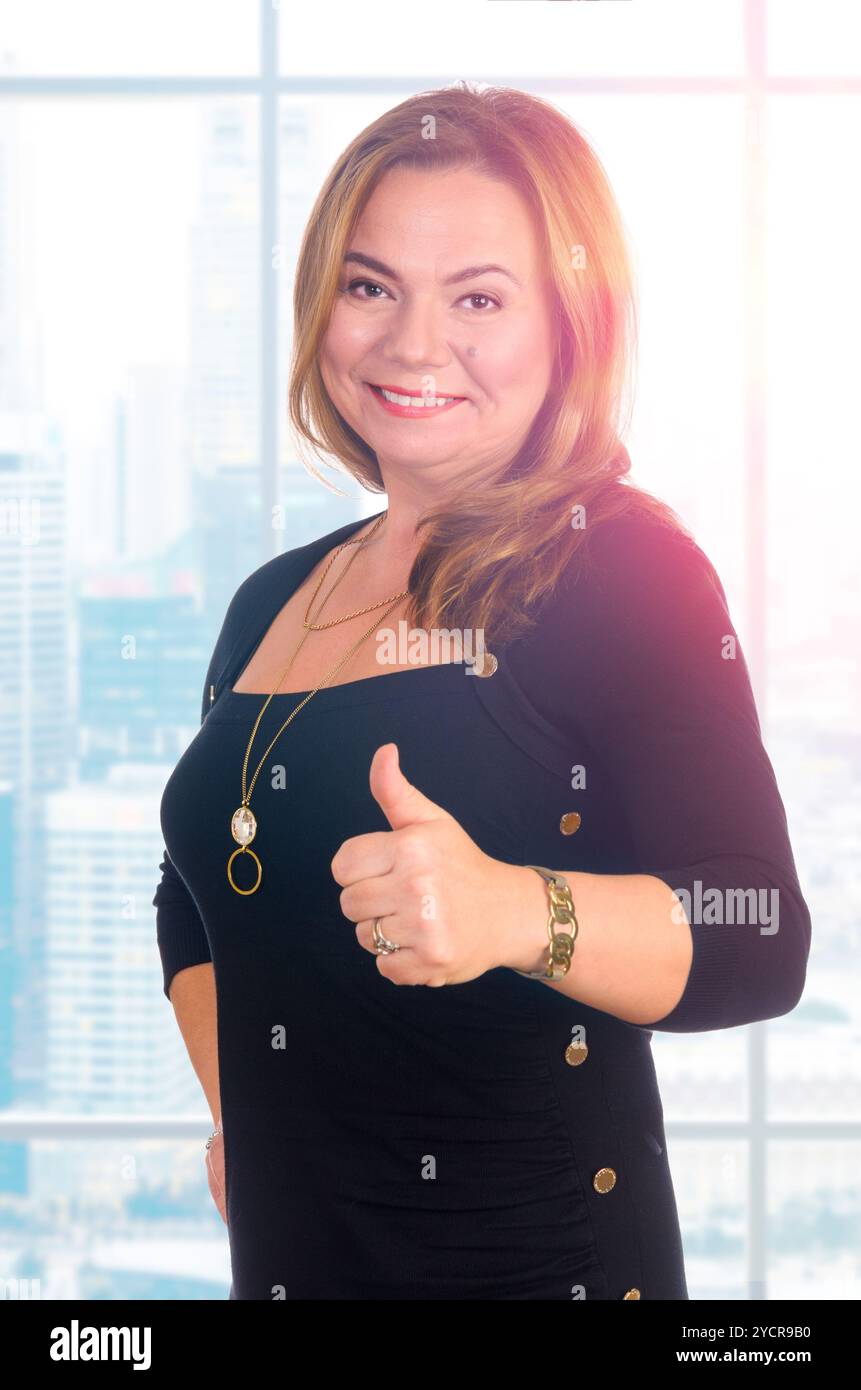 Half face portrait happy senior hi-res stock photography and images - Alamy