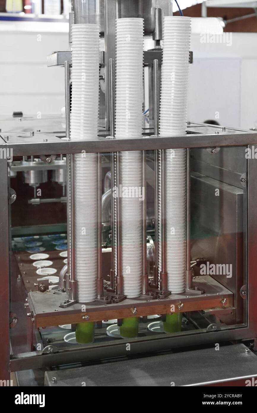 Plastic food packaging machine hi-res stock photography and images - Alamy