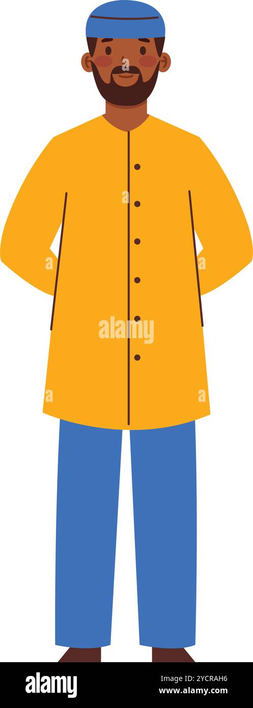 Hindu adult man character Cut Out Stock Images & Pictures - Alamy