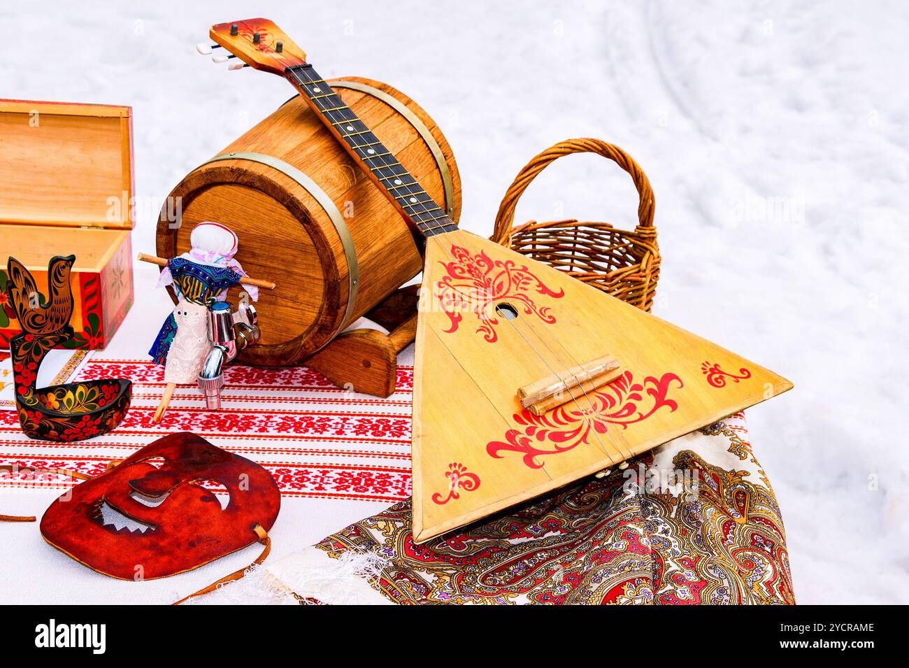 Russian folk art hi-res stock photography and images - Alamy