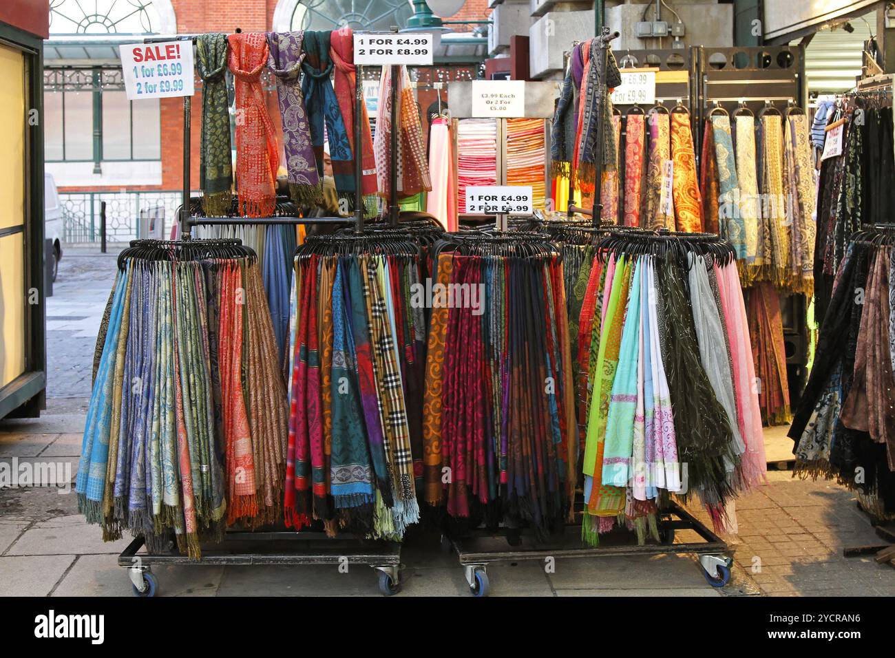 Shawls and scarves Stock Photo - Alamy