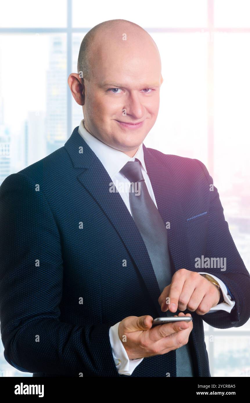Business man portrait Stock Photo - Alamy