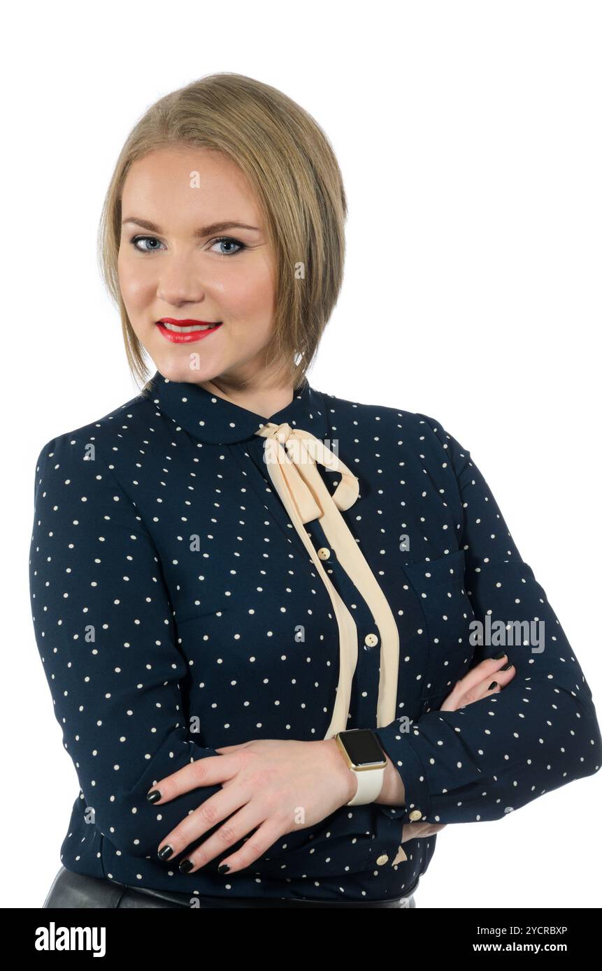 Business woman portrait Stock Photo - Alamy