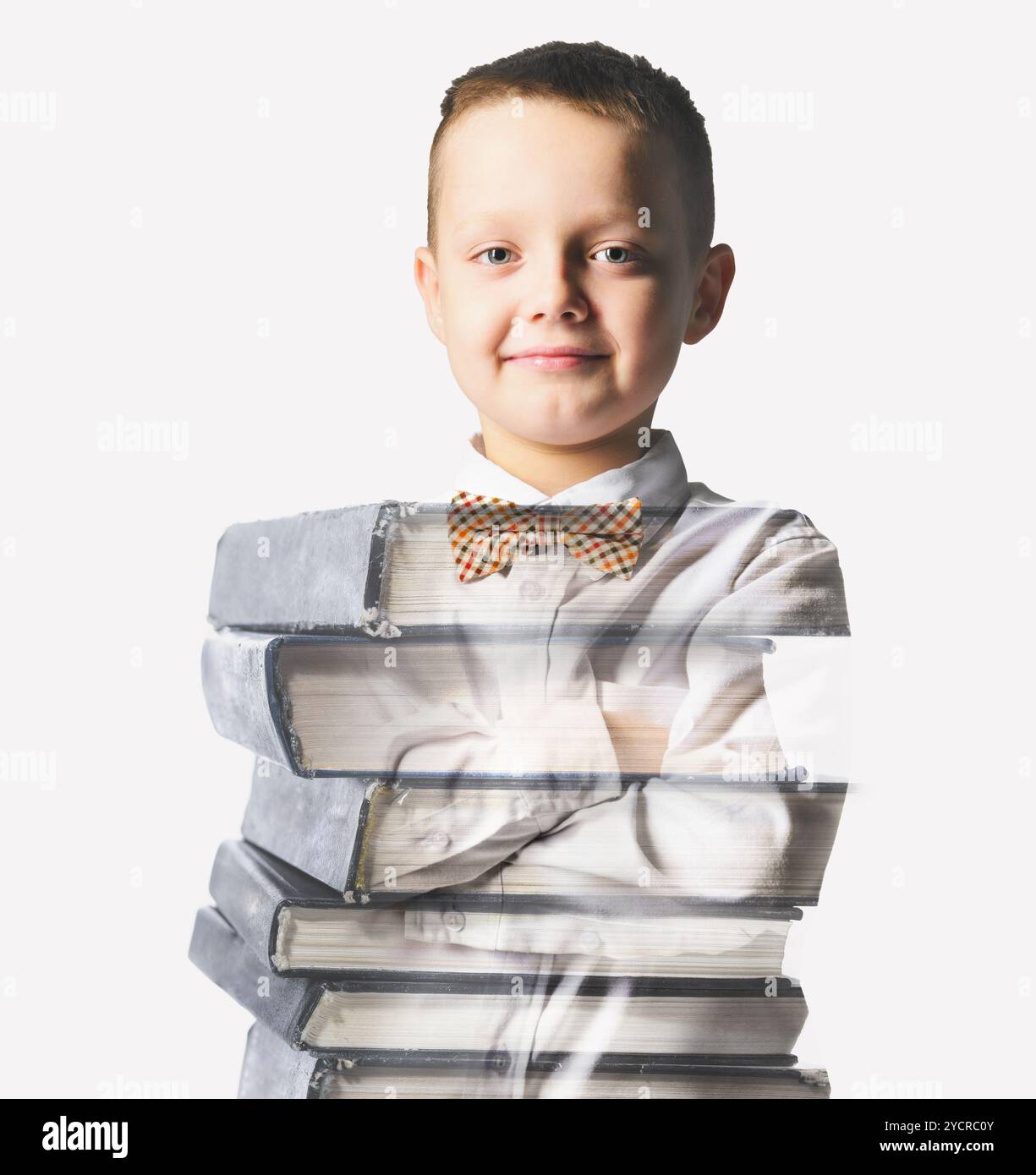 Pile of books man hi-res stock photography and images - Alamy