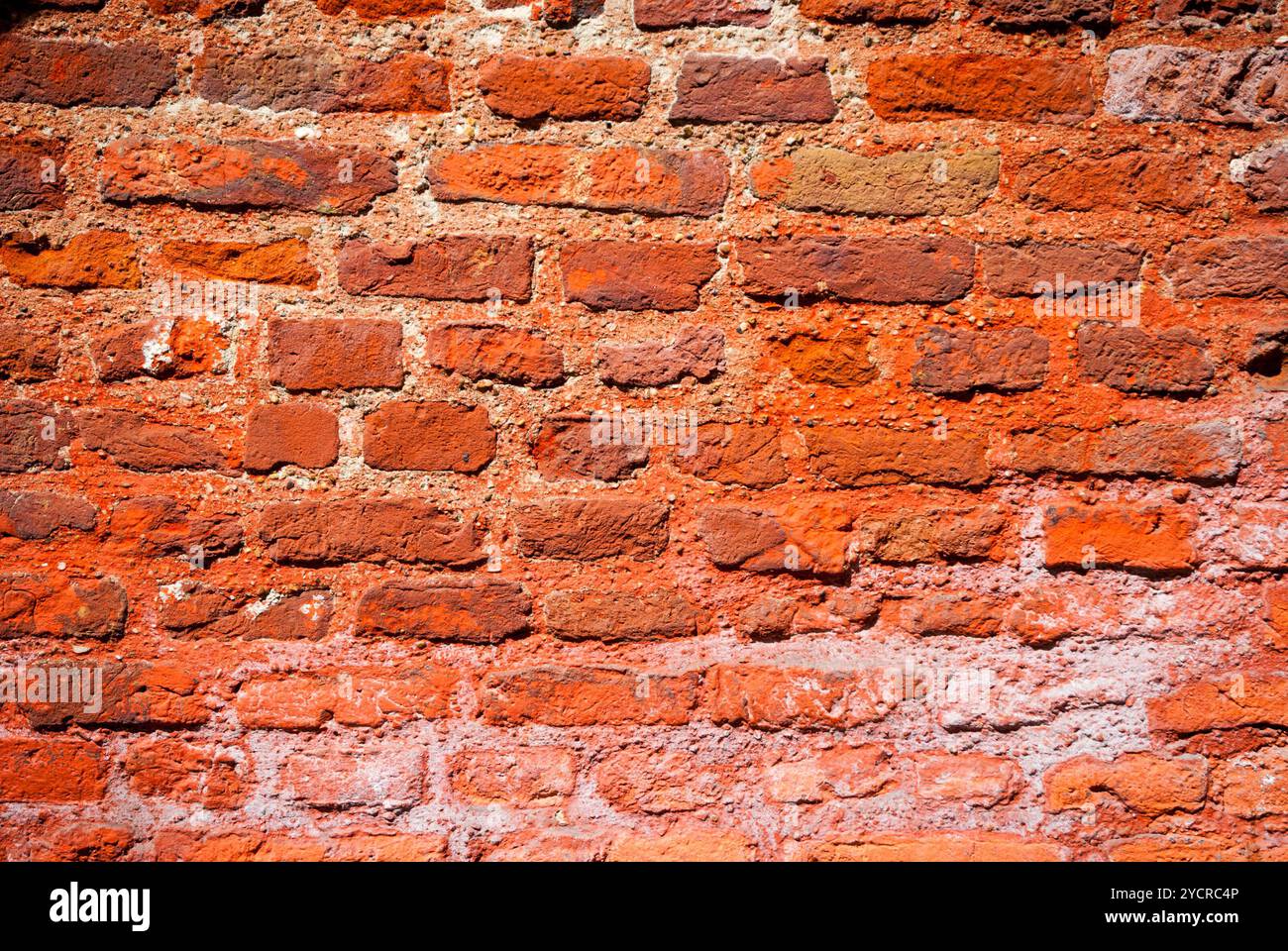 Red brick wall texture Stock Photo - Alamy