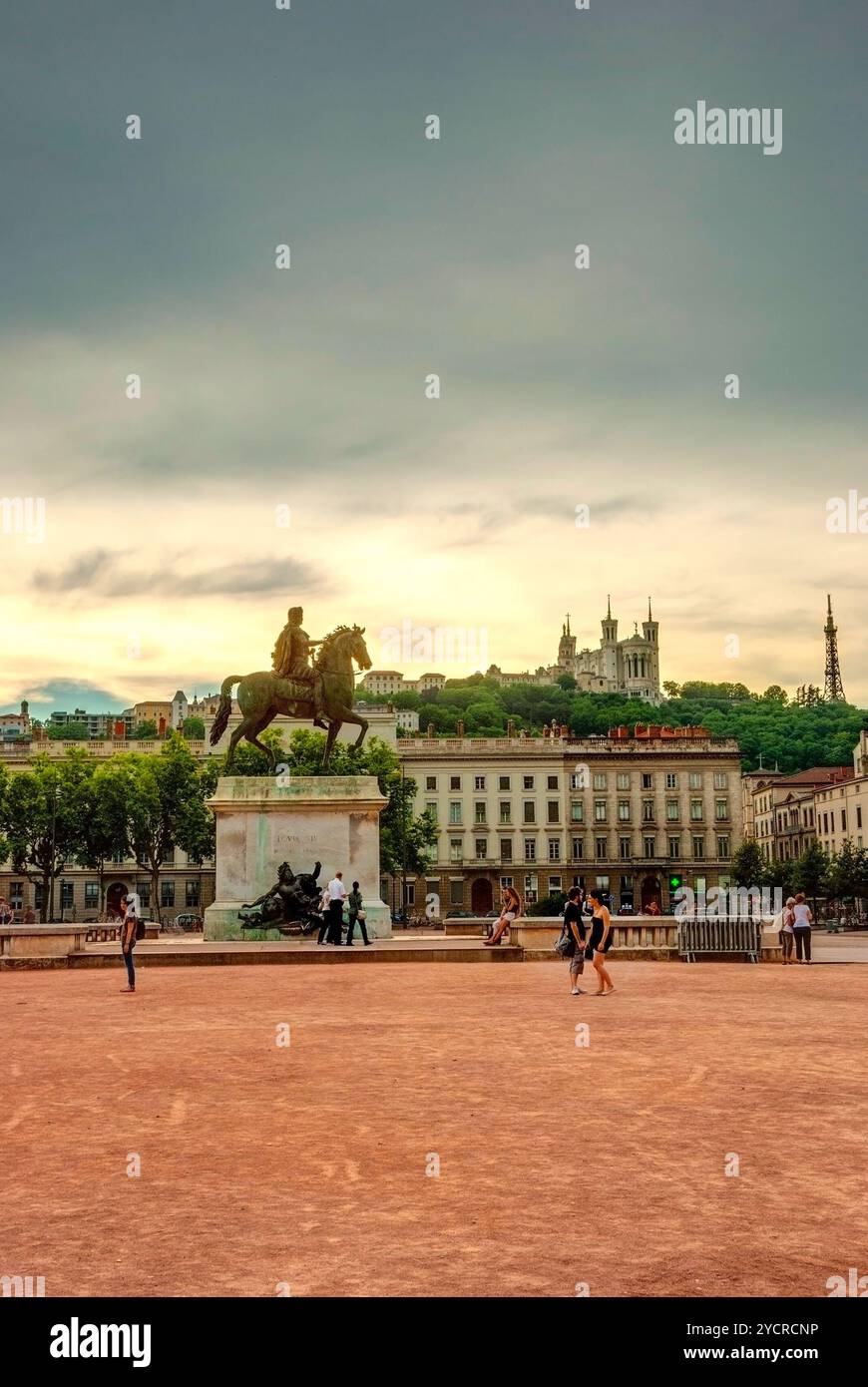Lyon city square hi-res stock photography and images - Alamy