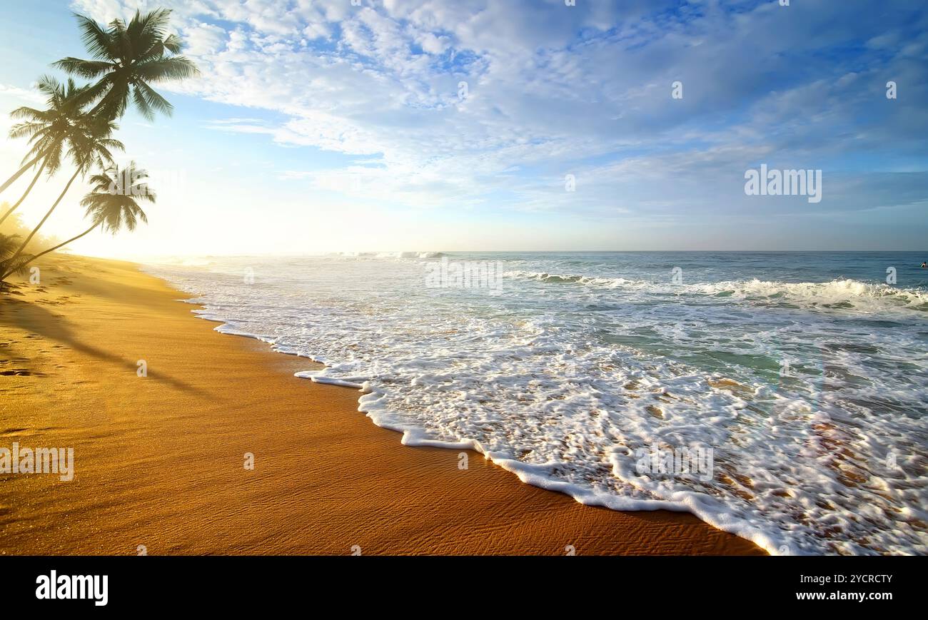 Soft blue ocean waves hi-res stock photography and images - Alamy