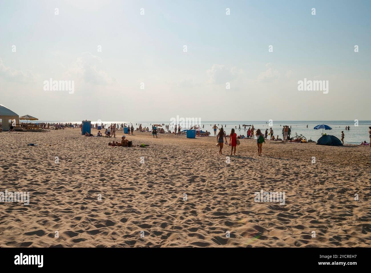 Sandy beach in klaipeda hi-res stock photography and images - Alamy