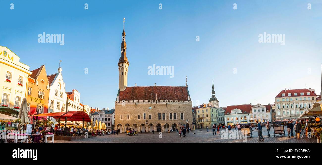 Tower tallinn city hall hi-res stock photography and images - Alamy
