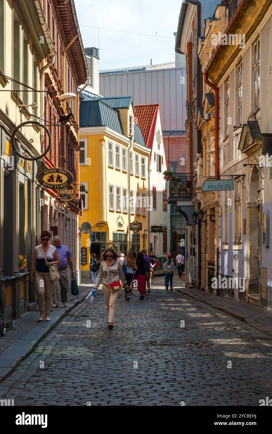 Old town latvia hi-res stock photography and images - Alamy