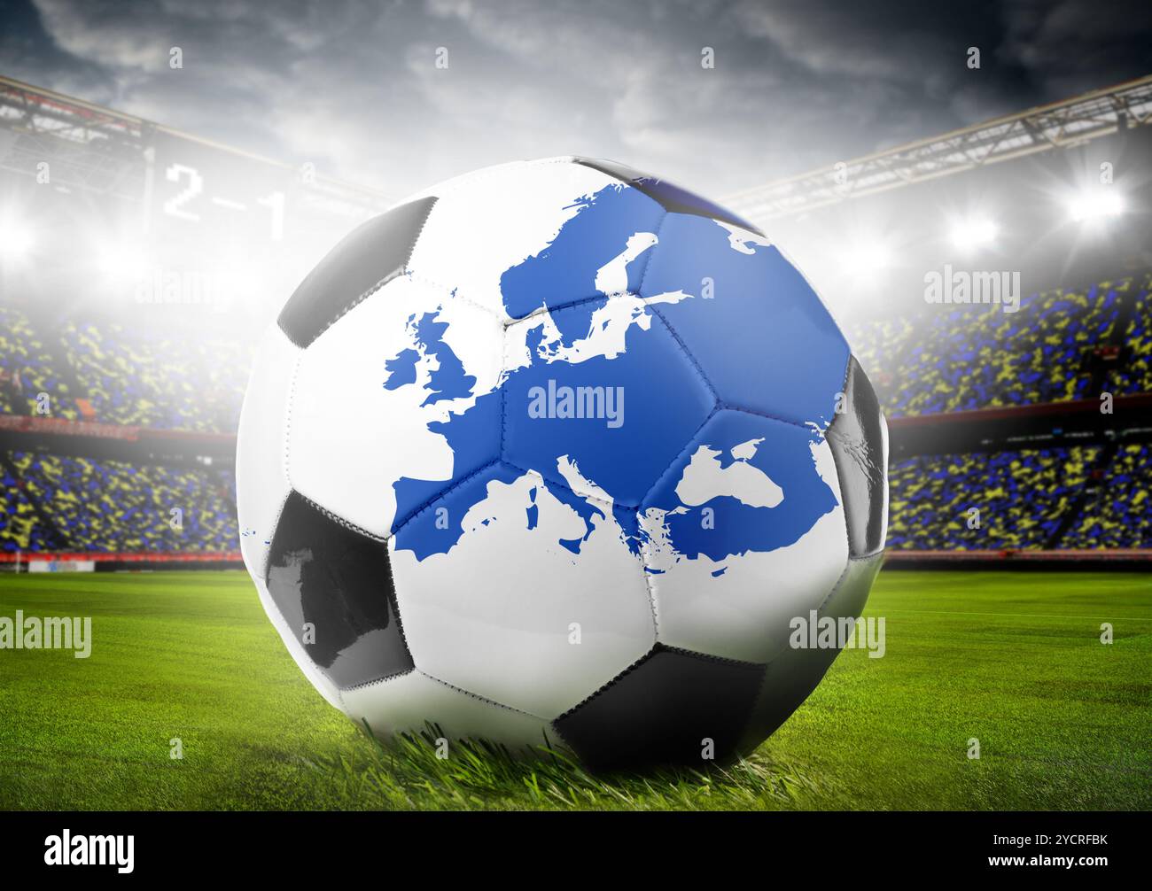 European football concept Stock Photo - Alamy