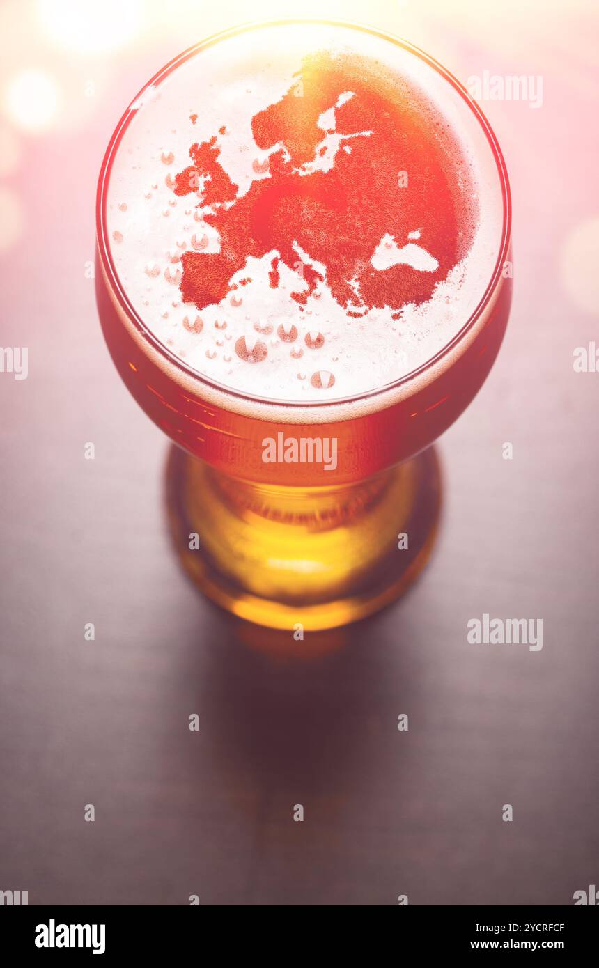 Alcoholic beverage on table hi-res stock photography and images - Alamy