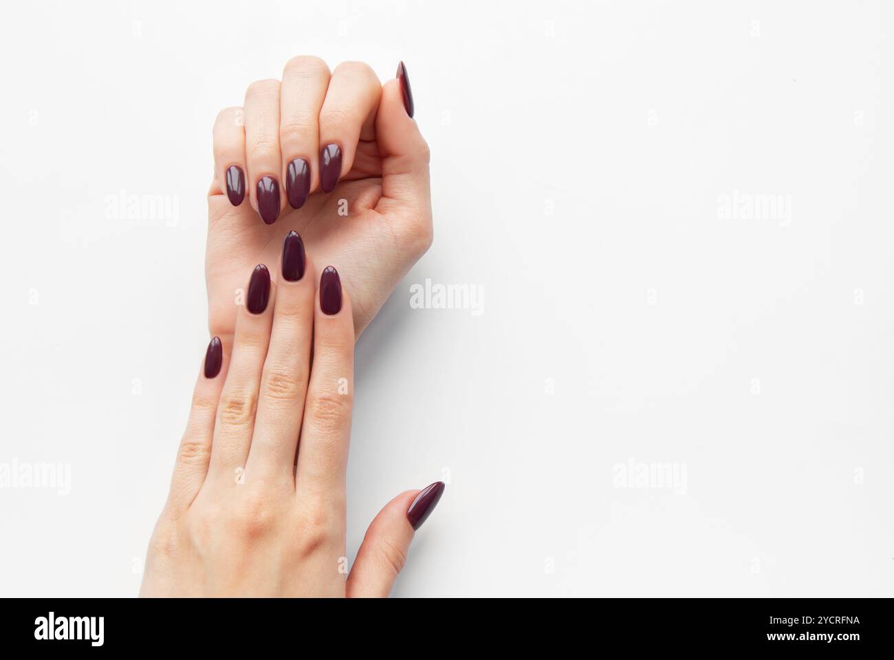 Polished nails together hi-res stock photography and images - Alamy