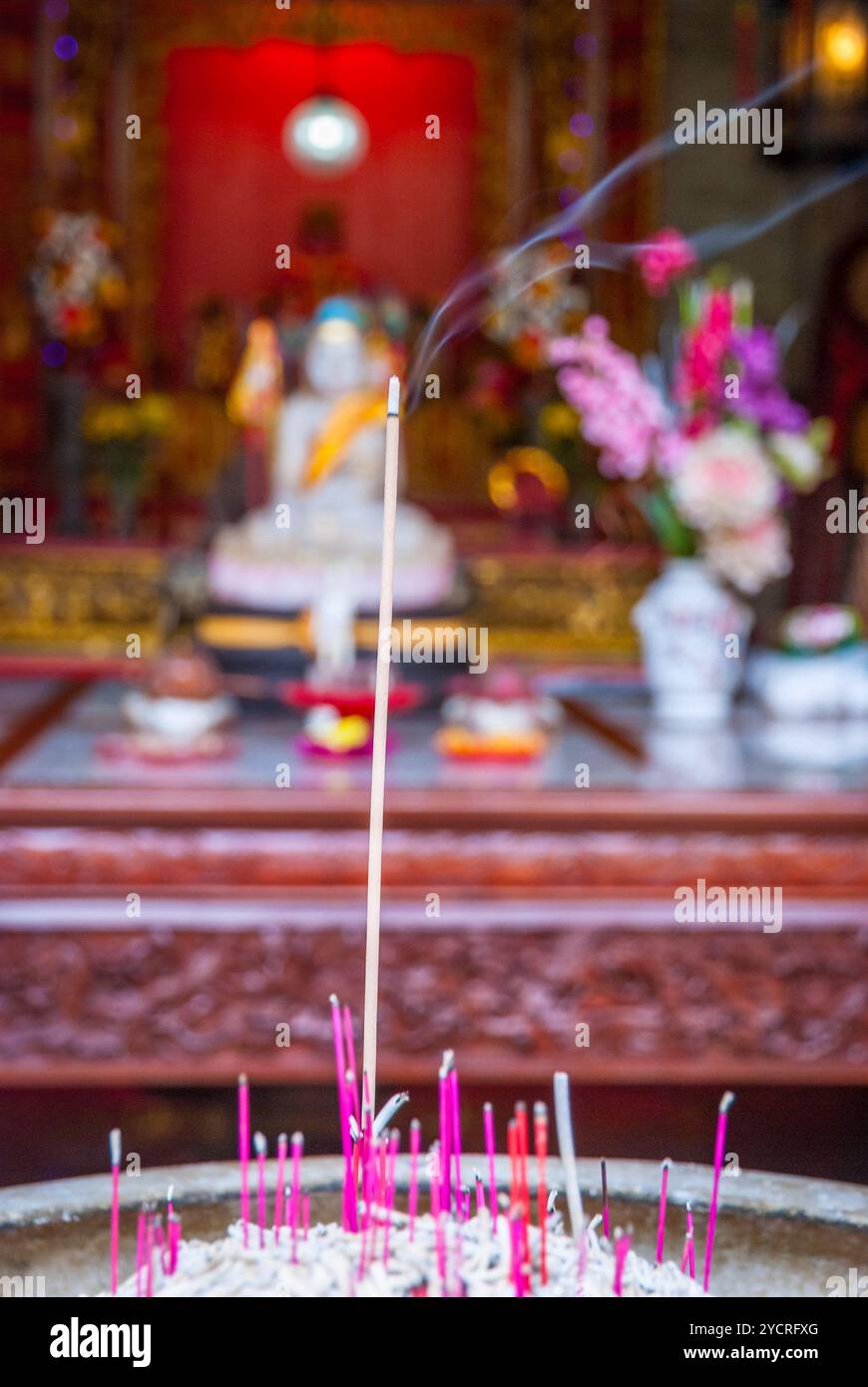Altar of incense temple hi-res stock photography and images - Alamy