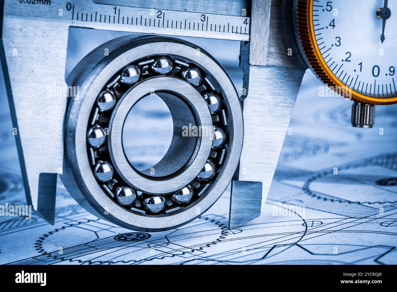 Metal caliper hi-res stock photography and images - Alamy