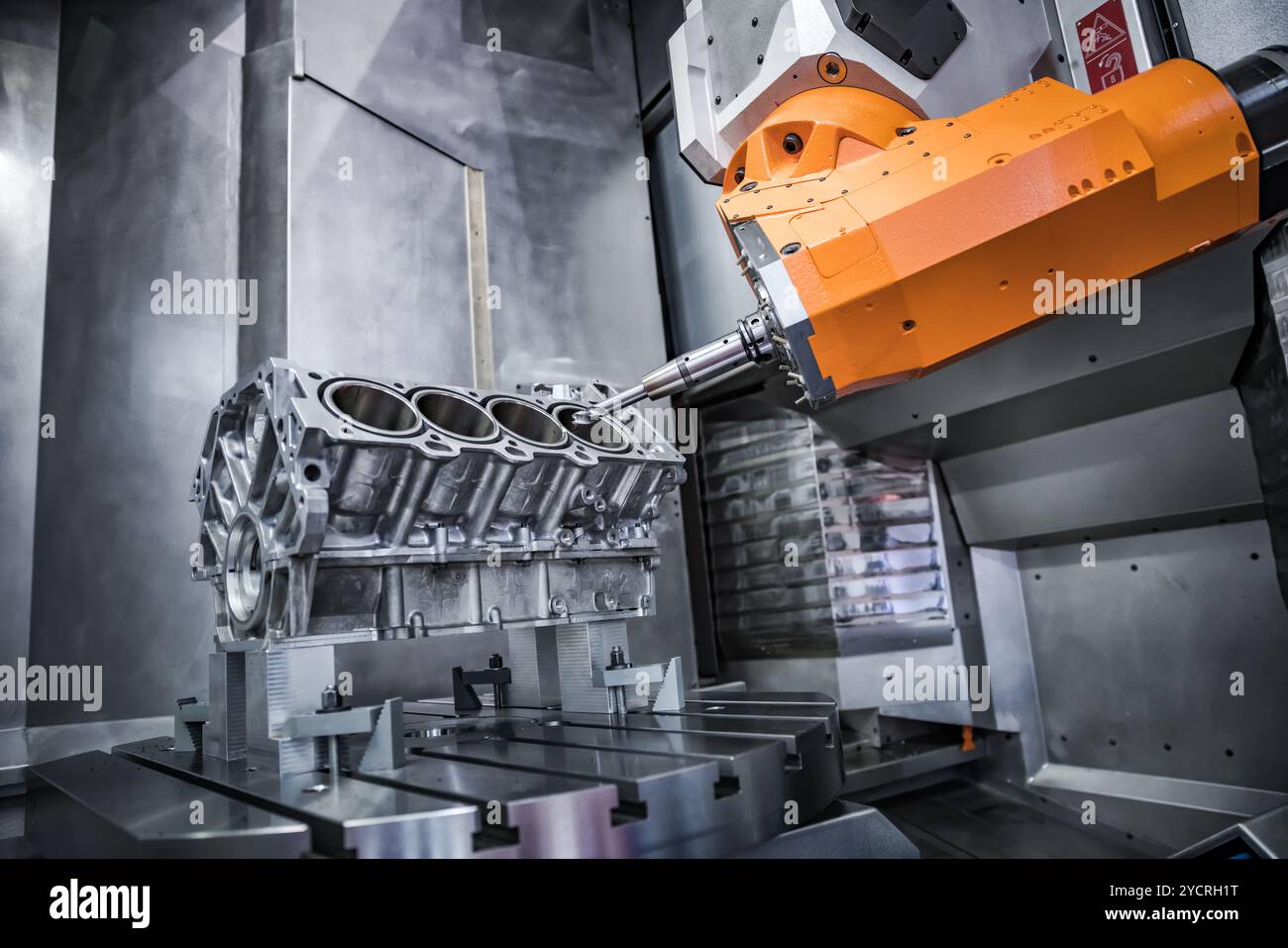 Metal cnc lathe machine hi-res stock photography and images - Alamy
