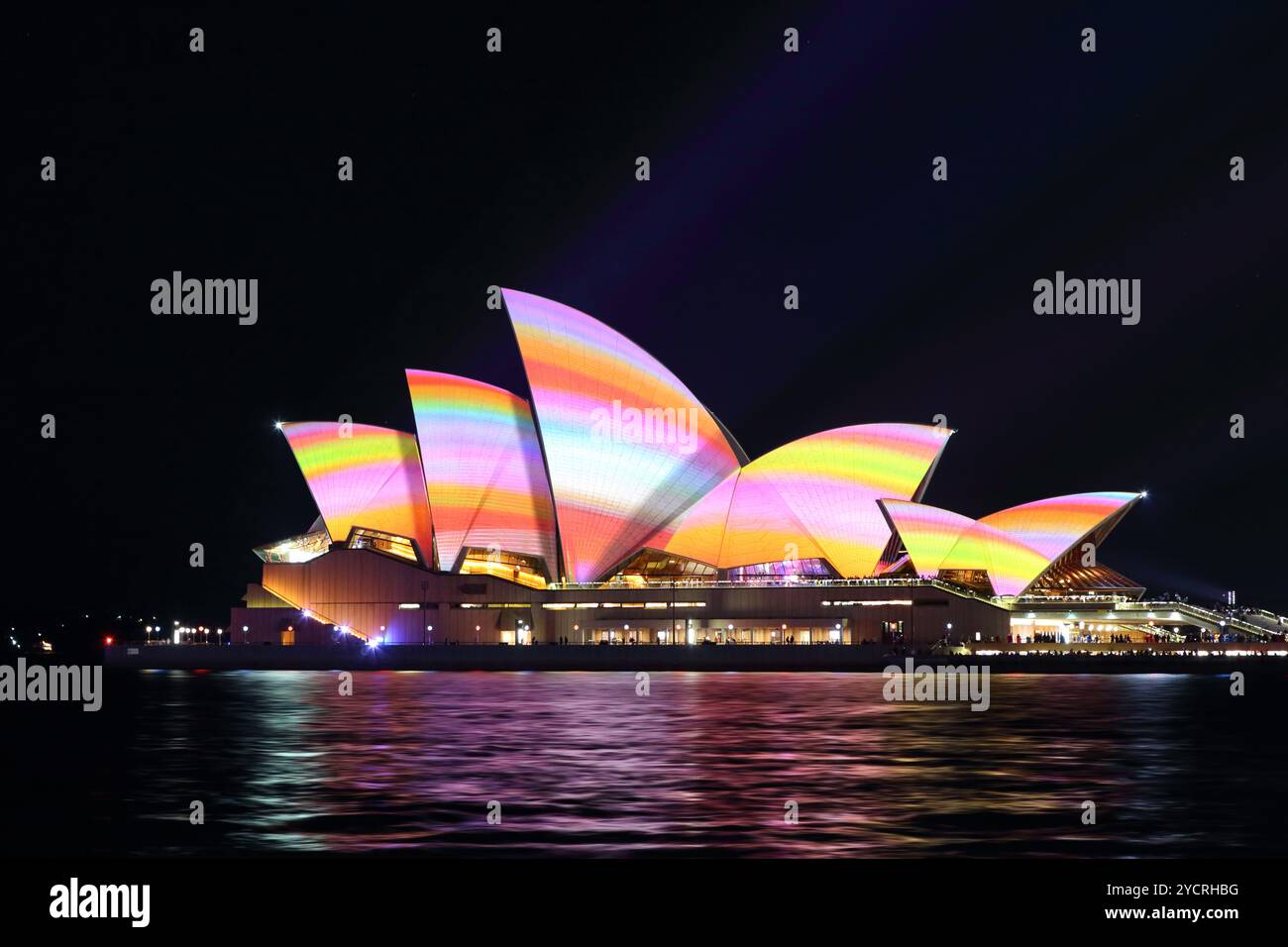 Sydney Opera House Vivid Sydney 2016 Stock Photo - Alamy