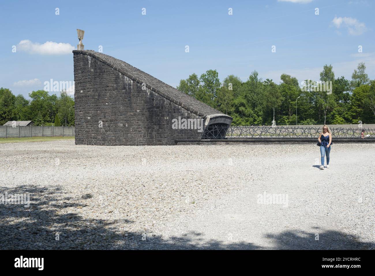 03.06.2017, Dachau, Bavaria, Germany, Europe, Jewish Memorial at the ...
