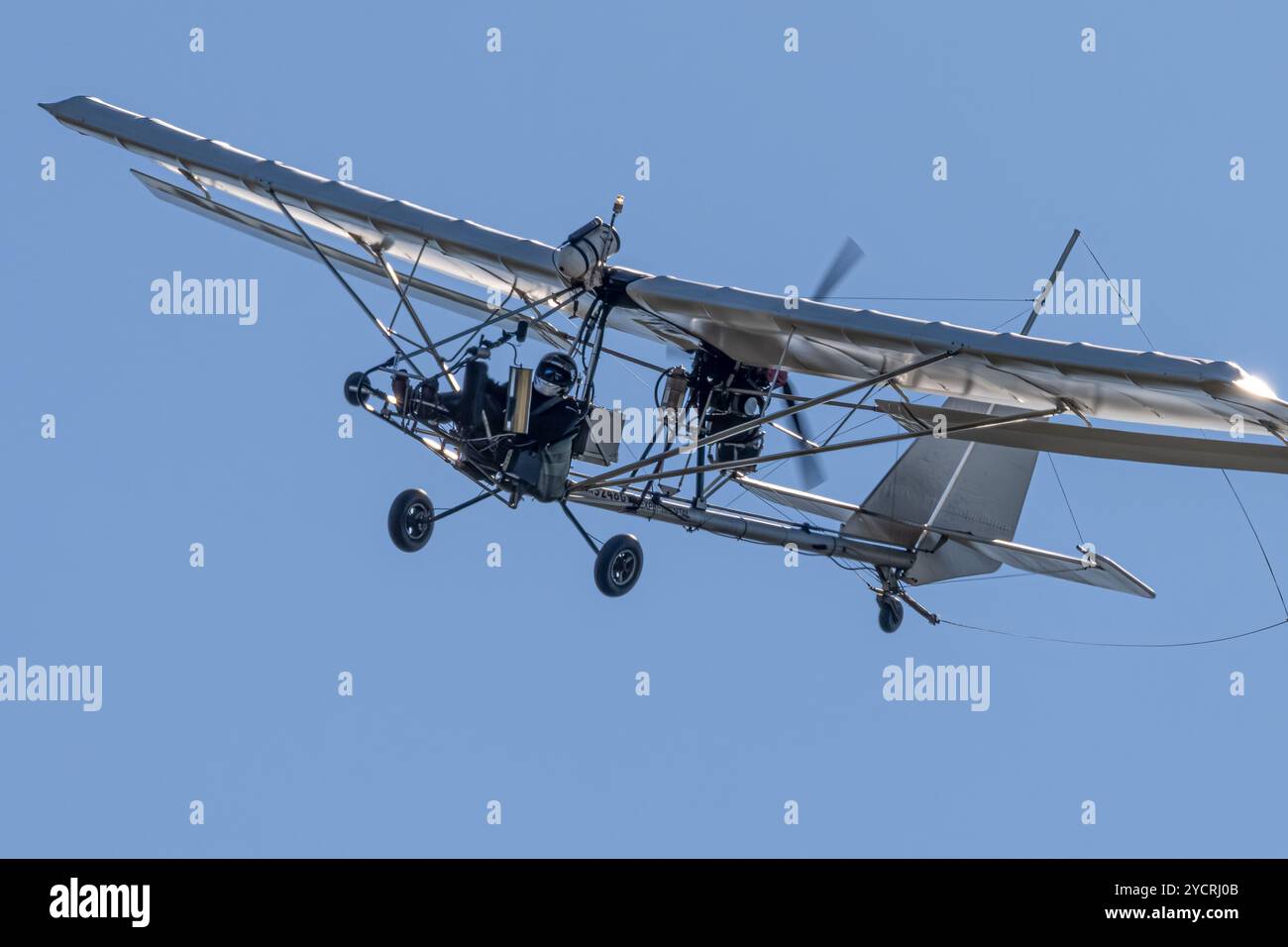 Ultralight aircraft used for towing hang gliders aloft above Lookout ...