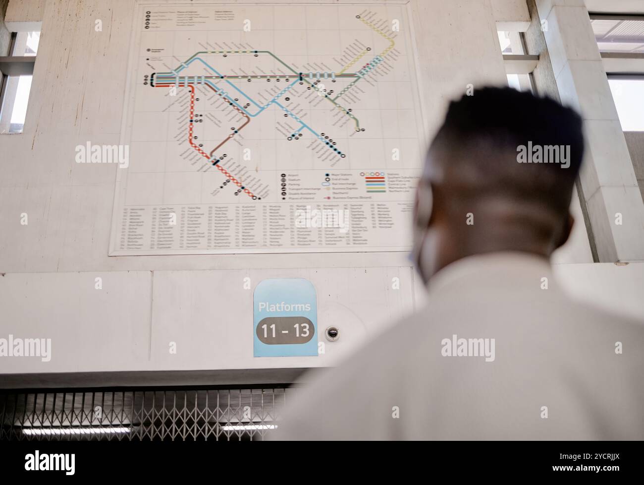 Checking subway map hi-res stock photography and images - Alamy