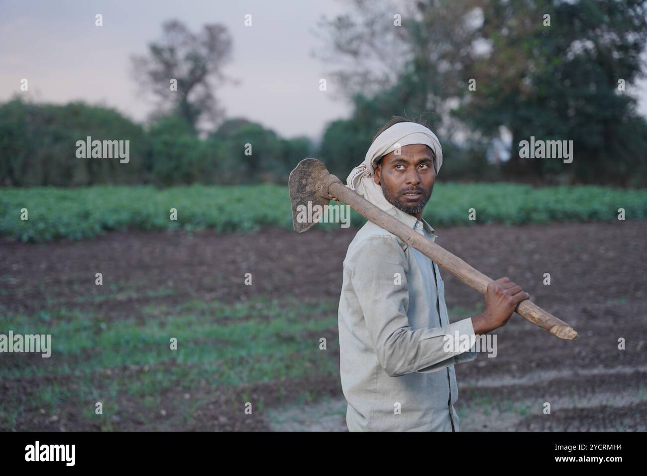 Indian farmer with hi-res stock photography and images - Alamy
