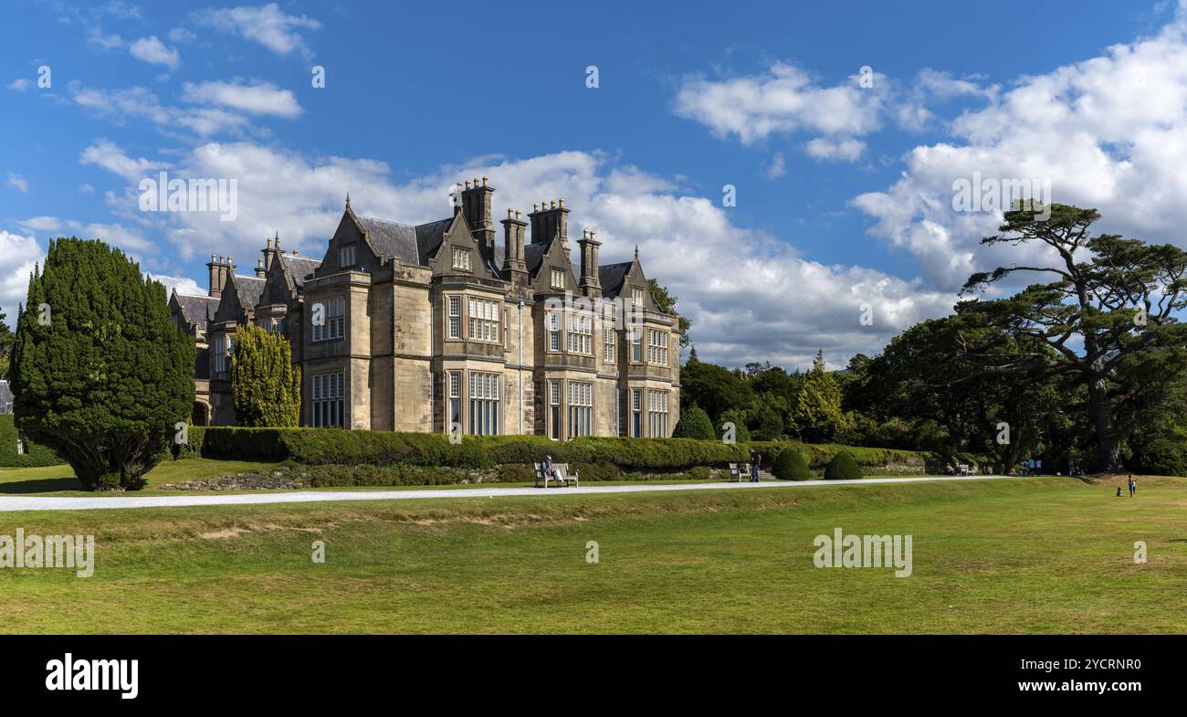 Muckross, Ireland, 10 August, 2022: view of the Muckross manor house in ...