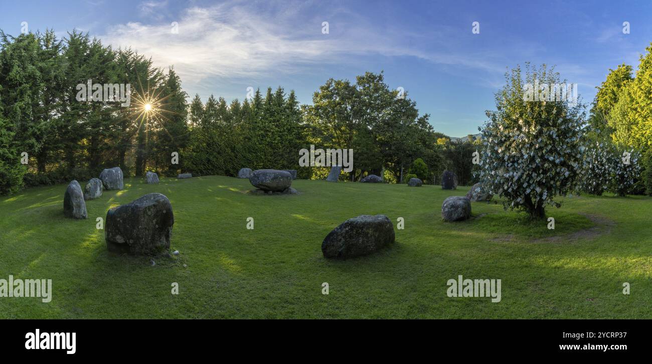 Kenmare, Ireland, 9 August, 2022: panorama landscape of the Kenmare ...