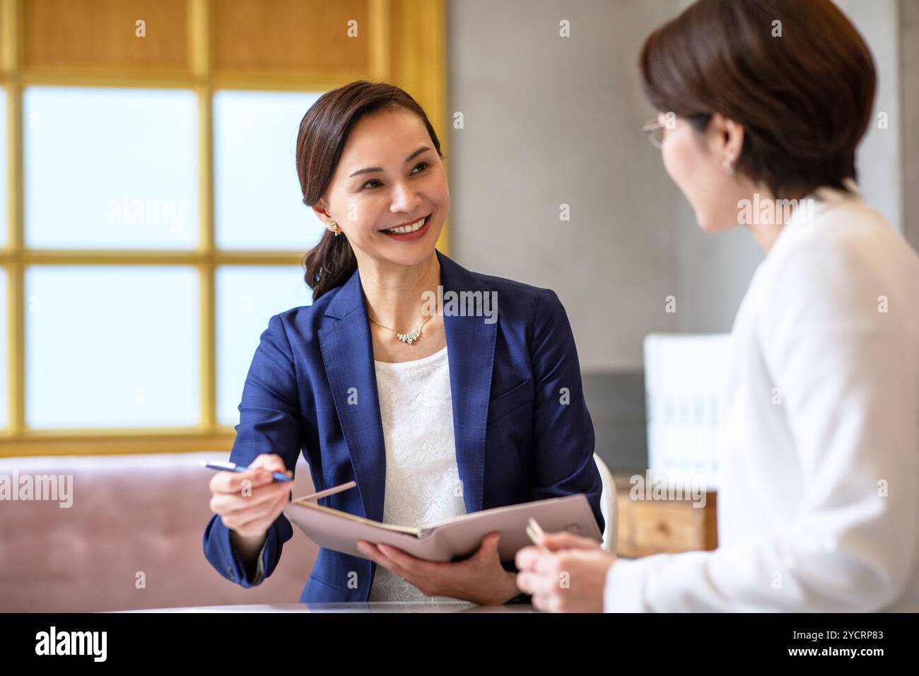 Executive woman in meeting hi-res stock photography and images - Alamy