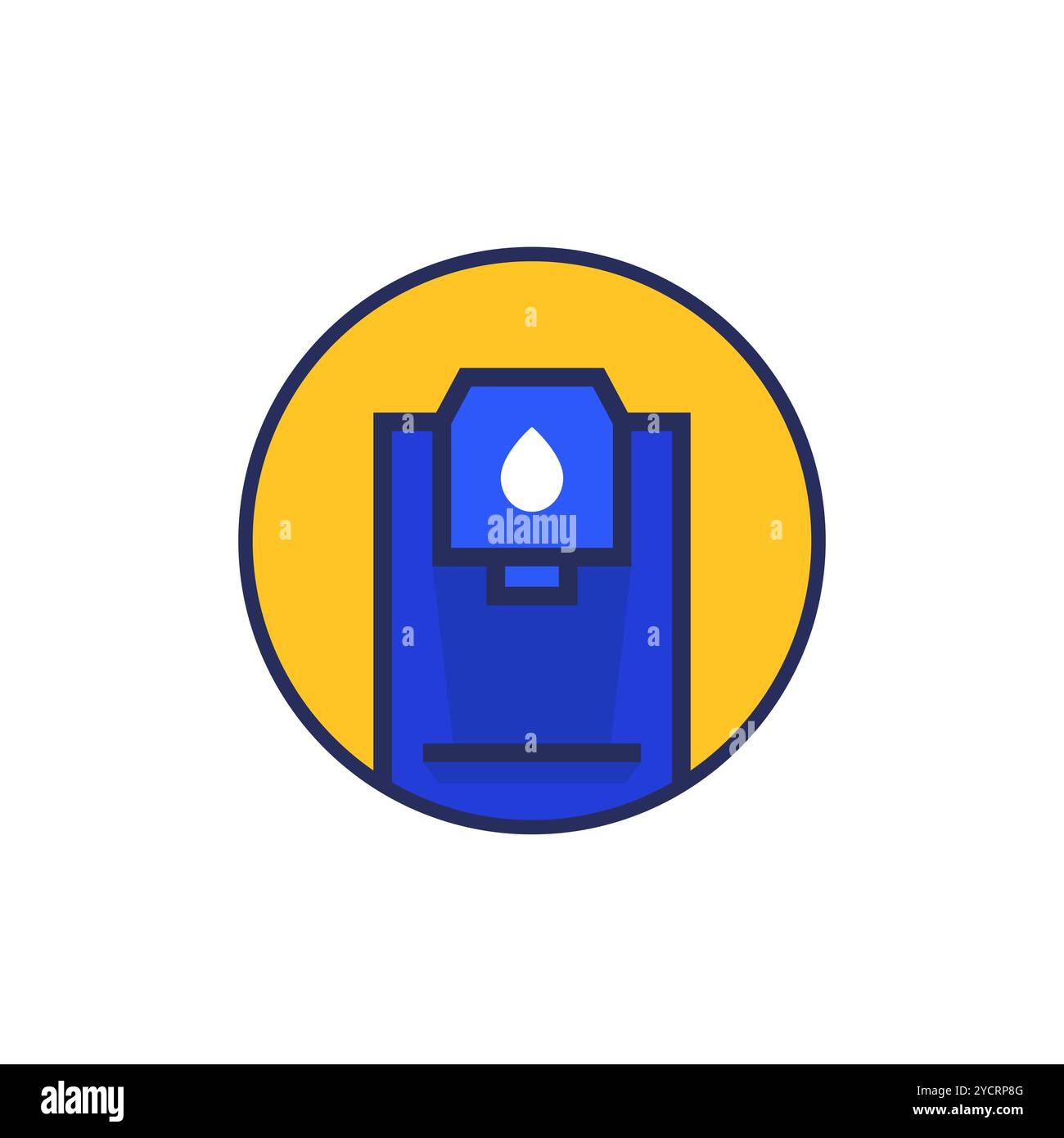 water refill station icon, flat vector Stock Vector Image & Art - Alamy