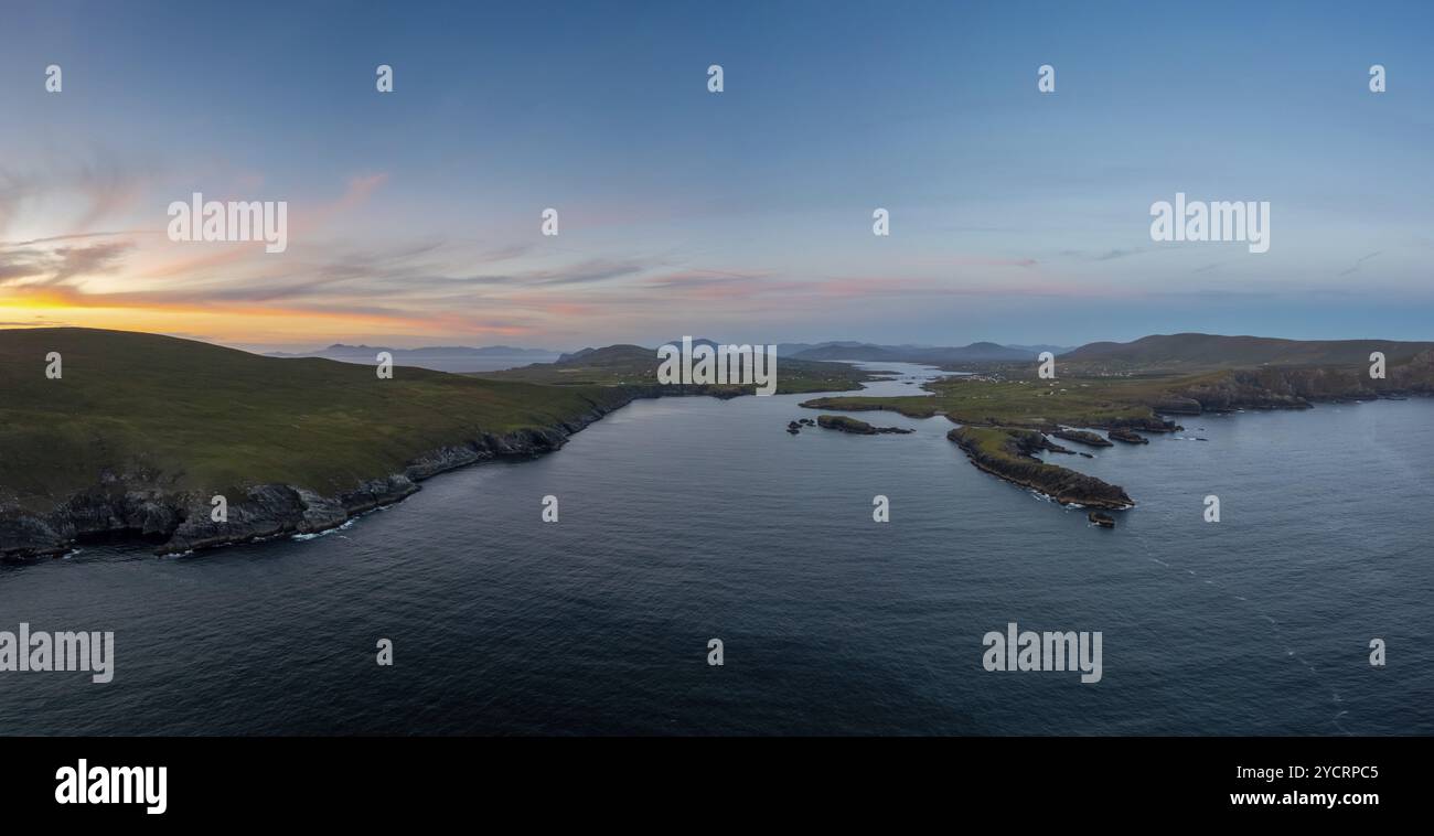 Shot from drone of ireland hi-res stock photography and images - Alamy